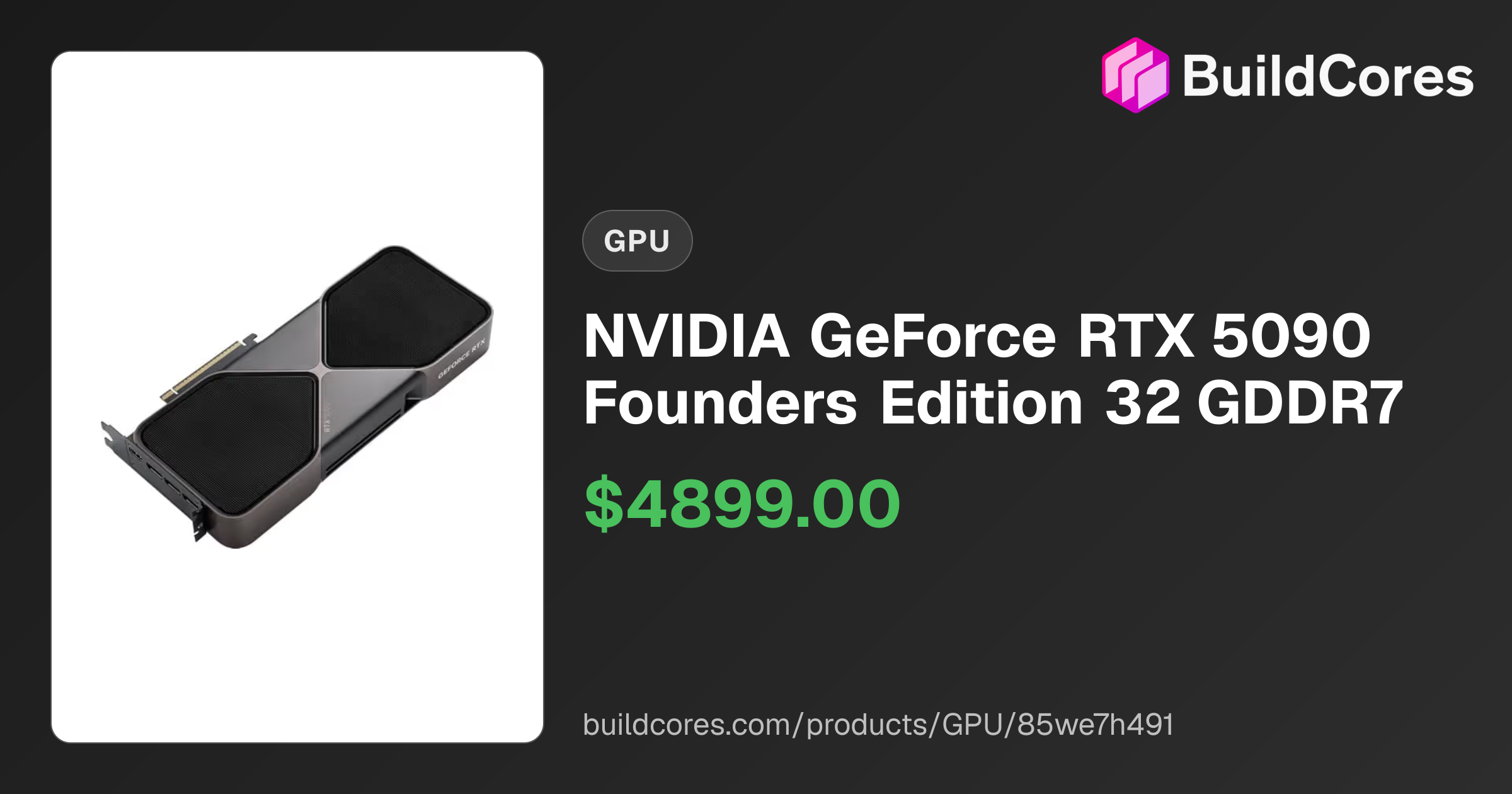 GPU Details | BuildCores